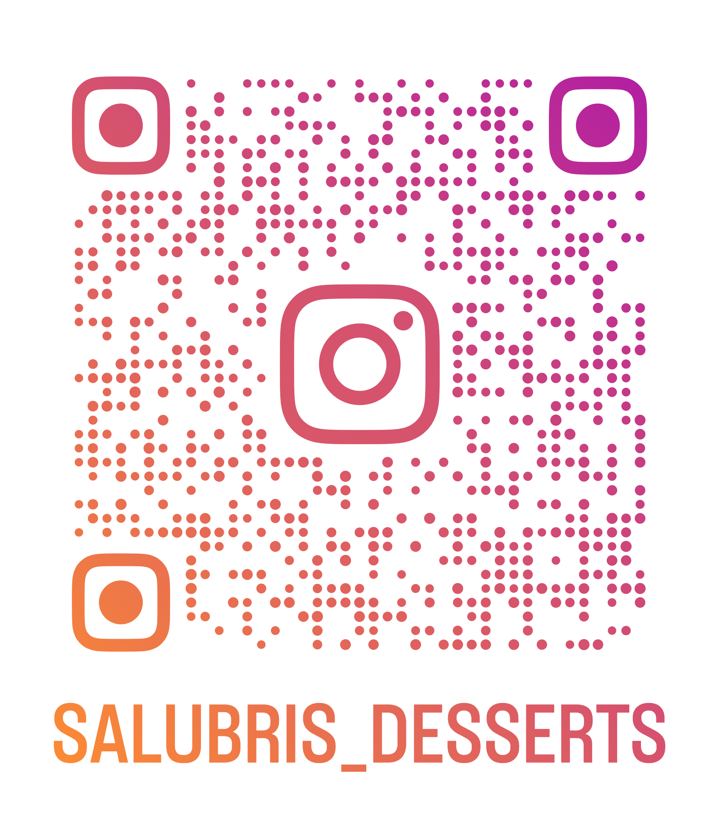SALUBRIS DESSERTS – Navan. Co. Meath IE